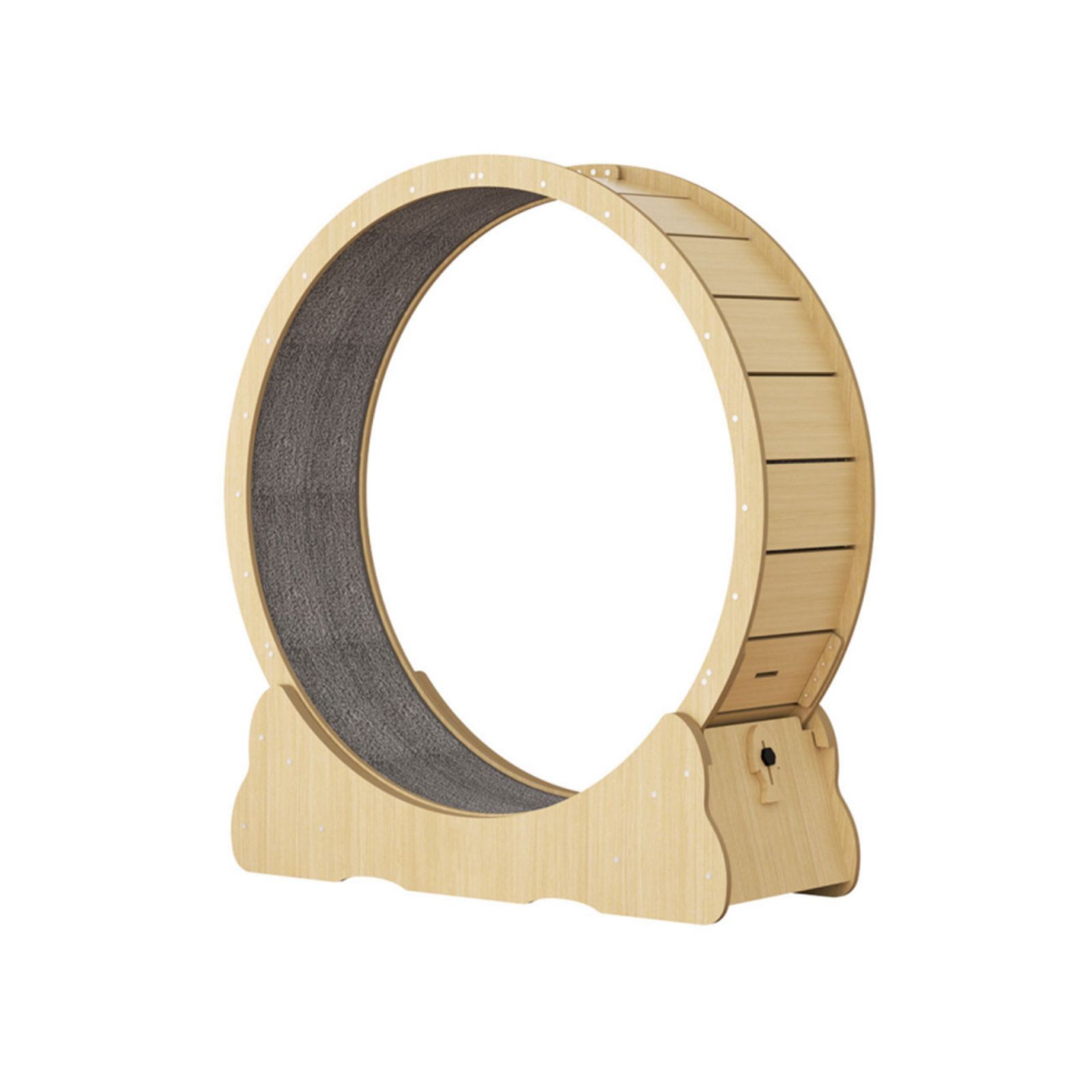 Wooden Cat Exercise Wheel - HiPawz